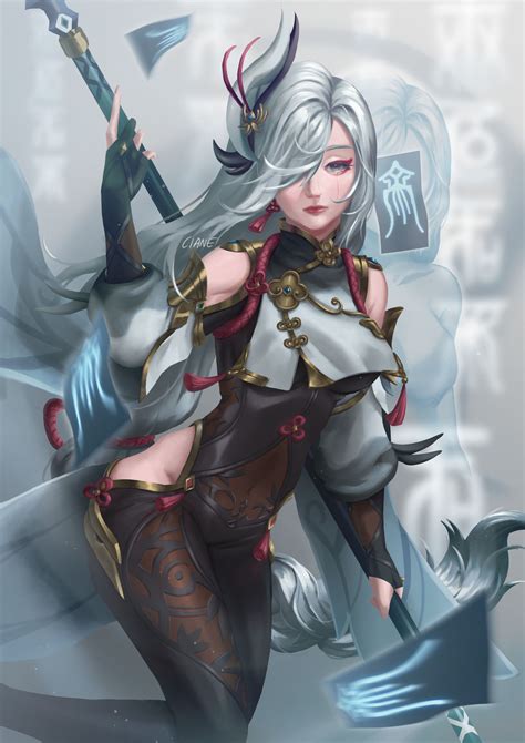 Shenhe Genshin Impact Hoyolab