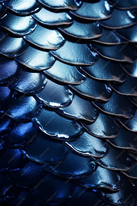 Free Photo | Beautiful fish scales close up