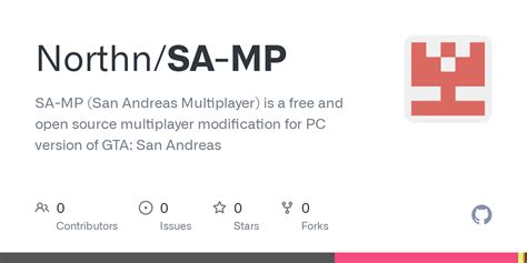 Github Northnsa Mp Sa Mp San Andreas Multiplayer Is A Free And Open Source Multiplayer