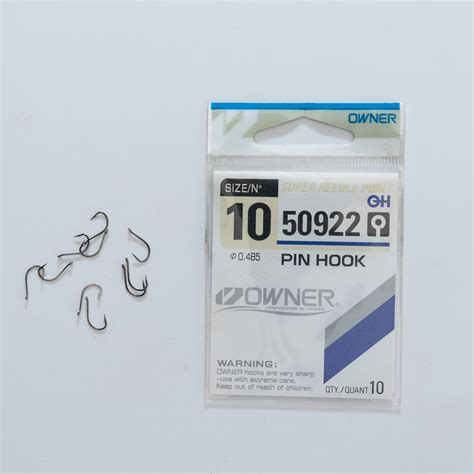 Anzuelo Owner Pin hook – Redfish