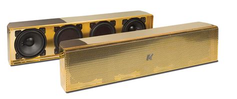 K Array Gold Plated Speakers