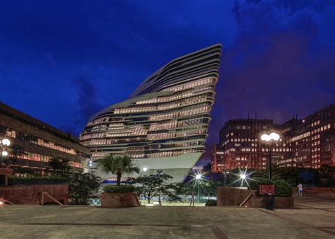 Innovation Tower At Hong Kong Polytechnic University By Zaha Hadid
