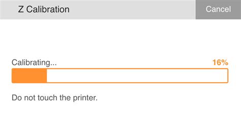 Z Axis Calibration Industrial