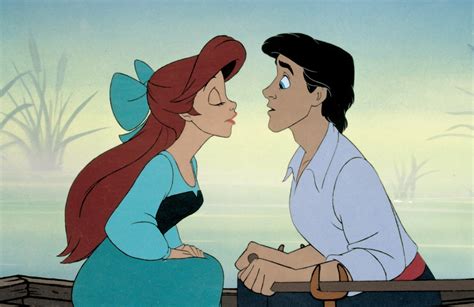 Ariel And Prince Eric In Love Coloring Page To Print