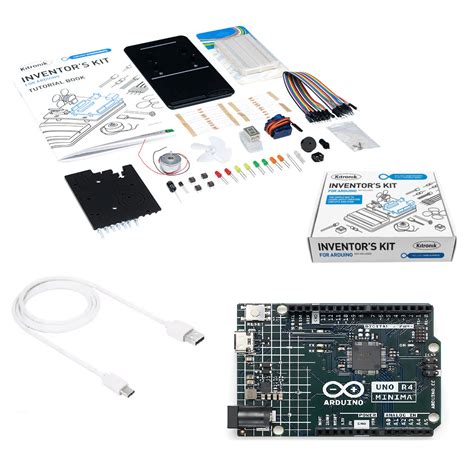 Inventors Kit Kitronik con Arduino UNO R Mínima y Cable Tipo C MCI Electronics