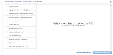 Writing Sql On Streaming Data With Amazon Kinesis Analytics Part 1