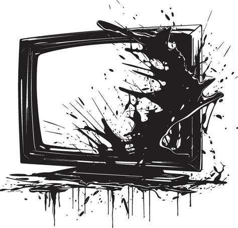 Broken Tv Vector Art Icons And Graphics For Free Download