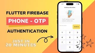 Flutter Phone Auth Ui Design Firebase Authentication Doovi