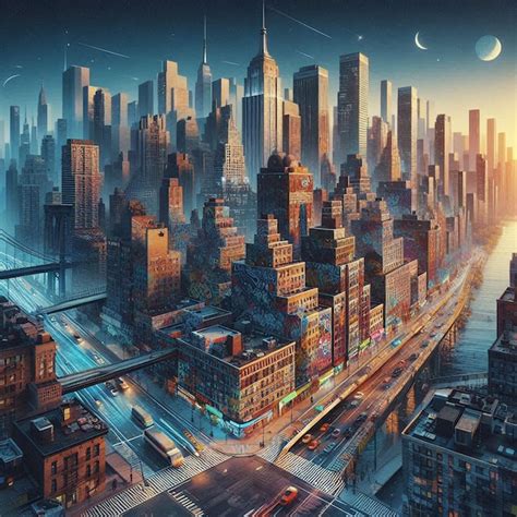 Page 3 Hamburger A Futuristic City Psd High Quality Free Psd