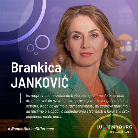 Brankica Janković Jedna Od žena Iz Regiona Koje Prave Razliku Institut Za Razvoj Mladih Kult
