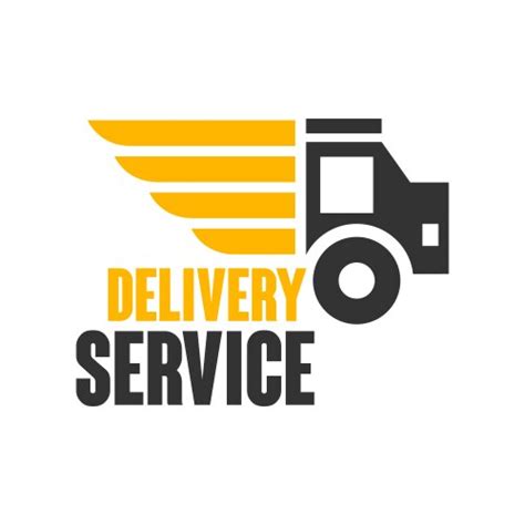 Delivery Logo Vector Images And Graphics For Commercial Use Vectorstock