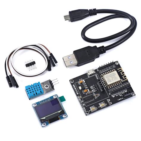 esp8266 iot development board with dht11and 0 96 oled display nyereka