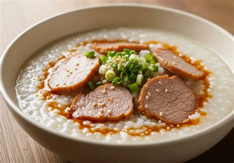 Chinese Congee With Pork Chinese Recipe