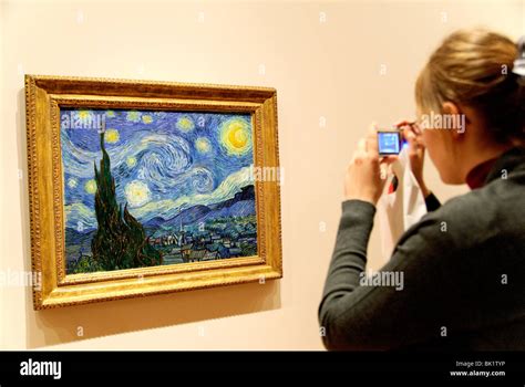 The Starry Night 1889 By Vincent Van Gogh Moma Museum Of Modern Art