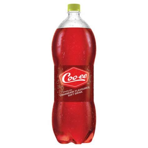 Coo Ee Carbonated Soft Drink Cranberry Flavoured 2lt Superb Hyper