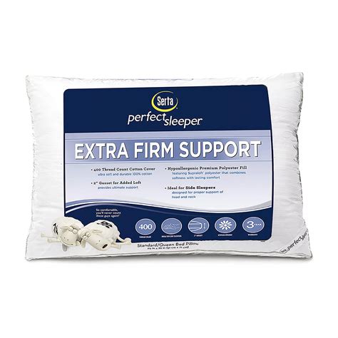 Serta® Perfect Sleeper® Extra Firm Support Pillow Color White Jcpenney