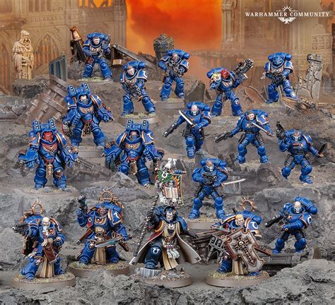 Warhammer 40k New Ultramarines Upgrade Pack And Combat Patrol Inbound