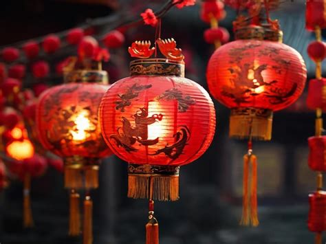 Premium Photo Traditional Chinese New Year Lantern