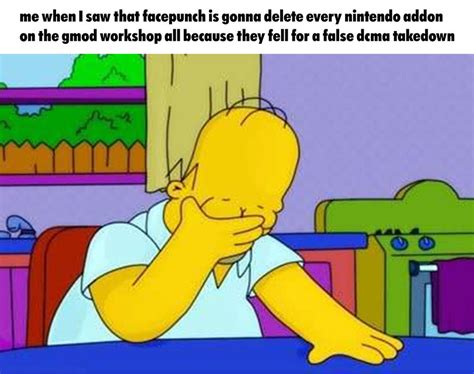 Homer Simpson Facepalming Meme By Redkirb On Deviantart