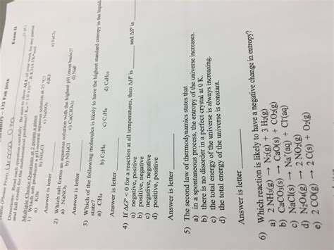 Solved Which Salt Produces A Ph Neutral Aqueous Solution At
