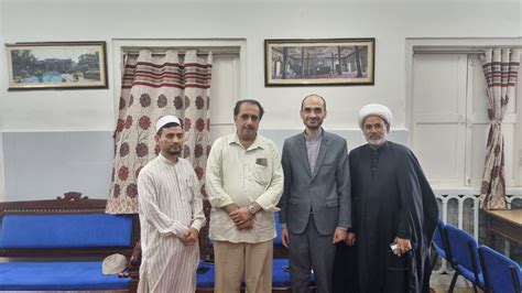 Mohammad Reza Fazel Director Of Iran Culture House Mumbai Visits Irani