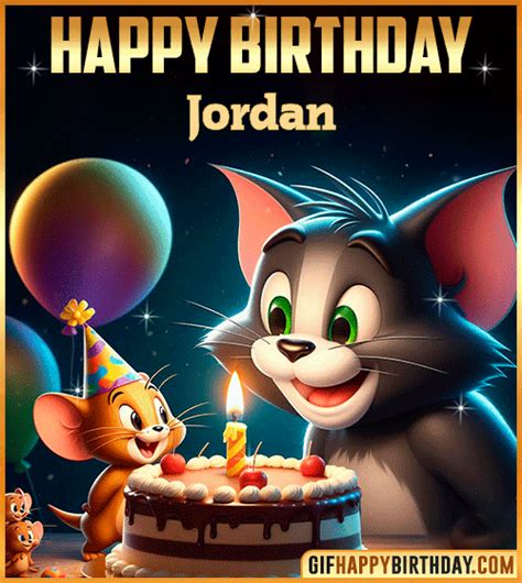 🎉 Happy Birthday Jordan  🎂 Funny And Personalized Animated Wishes