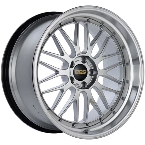 Bbs Lm 20x105 5x1143 Et20 Cb66 Diamond Silver Center Diamond Cut Lip