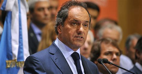 Scioli Tengo Afecto Por Máximo Kirchner Infobae