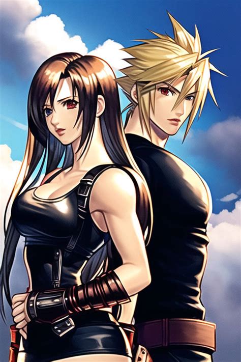 Cloud And Tifa By Alby69 On Deviantart