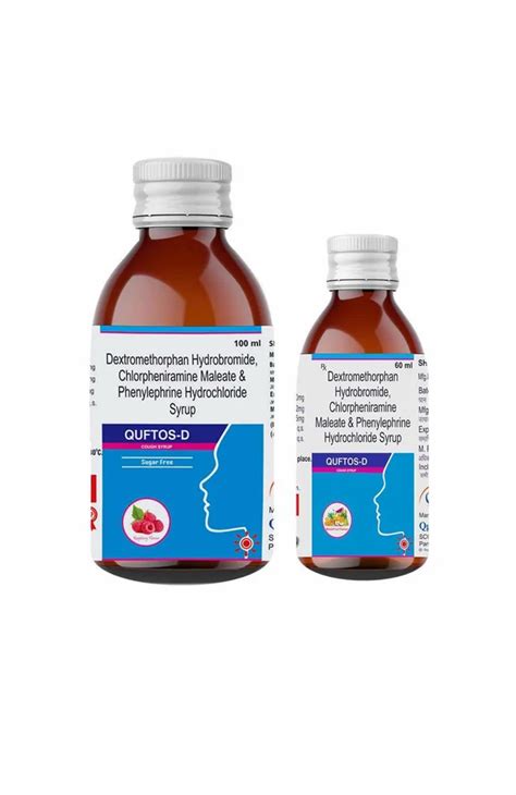 Dextromethorphan Cpm And Phenylephrine Syrup Packaging Size 60 Ml At ₹ 62 Bottle In Panchkula