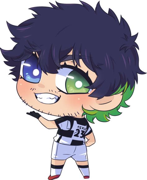 Blue Lock Chibi Aiku By Laurephonsekall On Deviantart