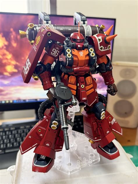 一天到晚作模型的ms翰2nd ※ Mg Psycho Zaku Verka 3 與