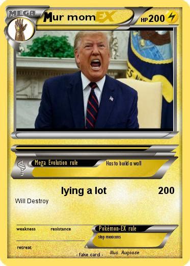 Pokémon Ur Mom 204 204 Lying A Lot My Pokemon Card