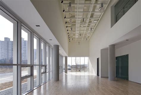 Sfc Laboratory I Photo Sfc 연구소 본관동 준공사진 Room Divider Decor Blinds