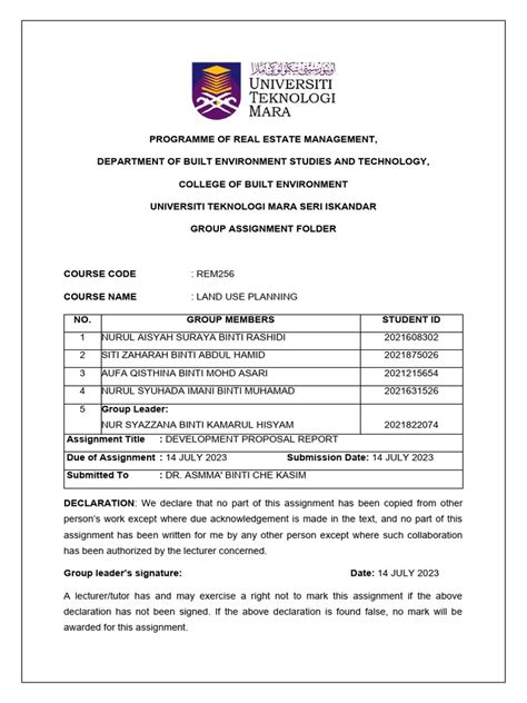Development Proposal For Green Minimalist Housing Pdf Green