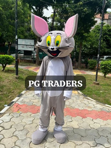 Velvet White Tom And Jerry 2 Pc Mascot Costume At ₹ 15000piece In New