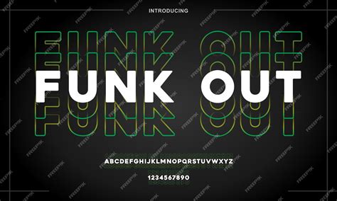 Premium Vector Font Alphabet Minimal Modern Urban Fonts For Logo