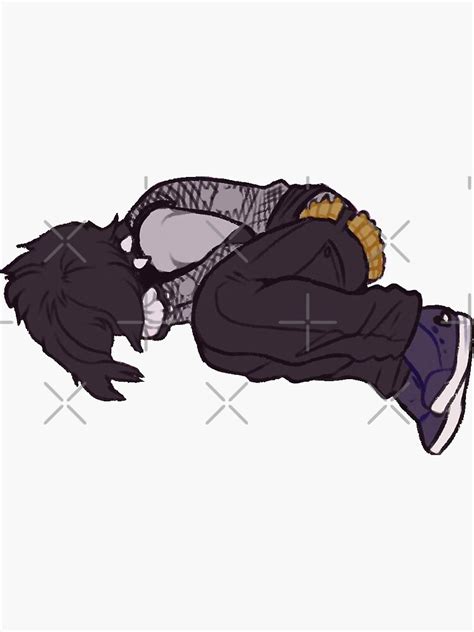 Sobbing Emo Peter Sticker For Sale By Opiodae Redbubble