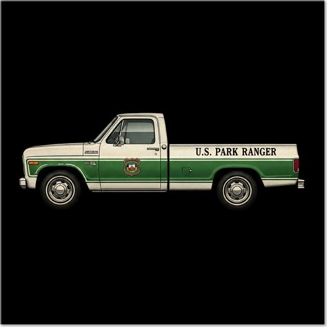 Us Park Ranger Truck Us Park Ranger Truck Posters And Art Prints