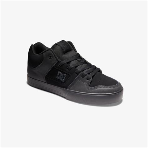 Dc Pure Mid Erkek Siyah Sneaker