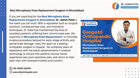 Ppt Best Microplasty Knee Replacement Surgeon In Ahmedabad Powerpoint Presentation Id 14271202