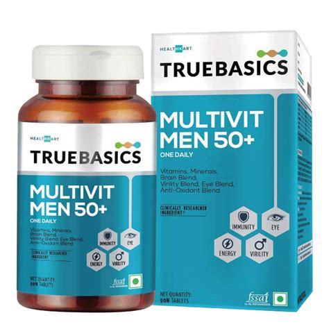 Buy Truebasics Multivit Men 50 30 Tablets Online And Get Upto 60 Off