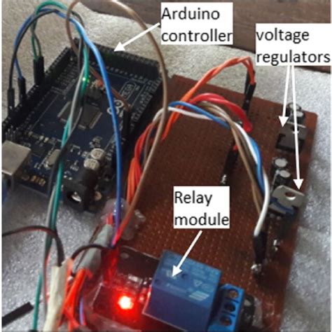 Electronics Of The Prototype Showing Connections Between Download Scientific Diagram