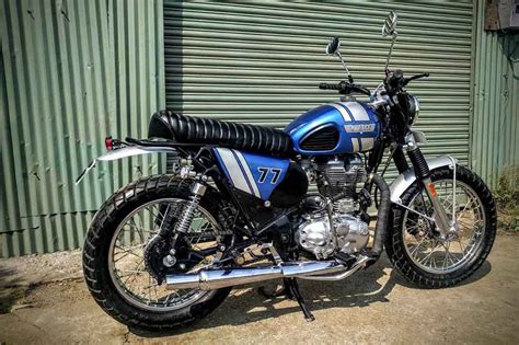 Royal Enfield Classic Maverick Scrambler Looks Bold And Aggressive