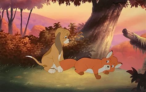 The Fox And The Hound Production Cels Untitled Art Gallery
