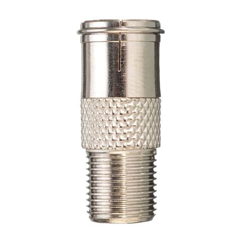 F Type Quick Male To Female Socket Adapter