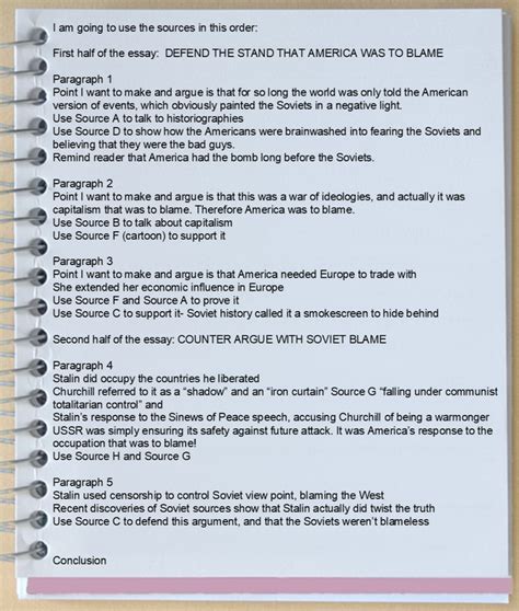 The Source Based Essay