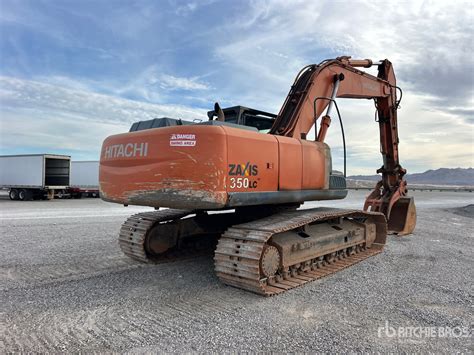 2010 Hitachi Zx350lc 3 Tracked Excavator Ritchie Bros Auctioneers