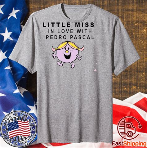 Little Miss In Love With Pedro Pascal Unisex 2023 Shirt