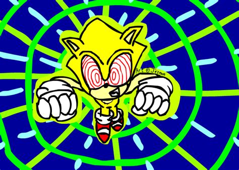 Super Sonic Fleetway Style By Jezmm On Deviantart